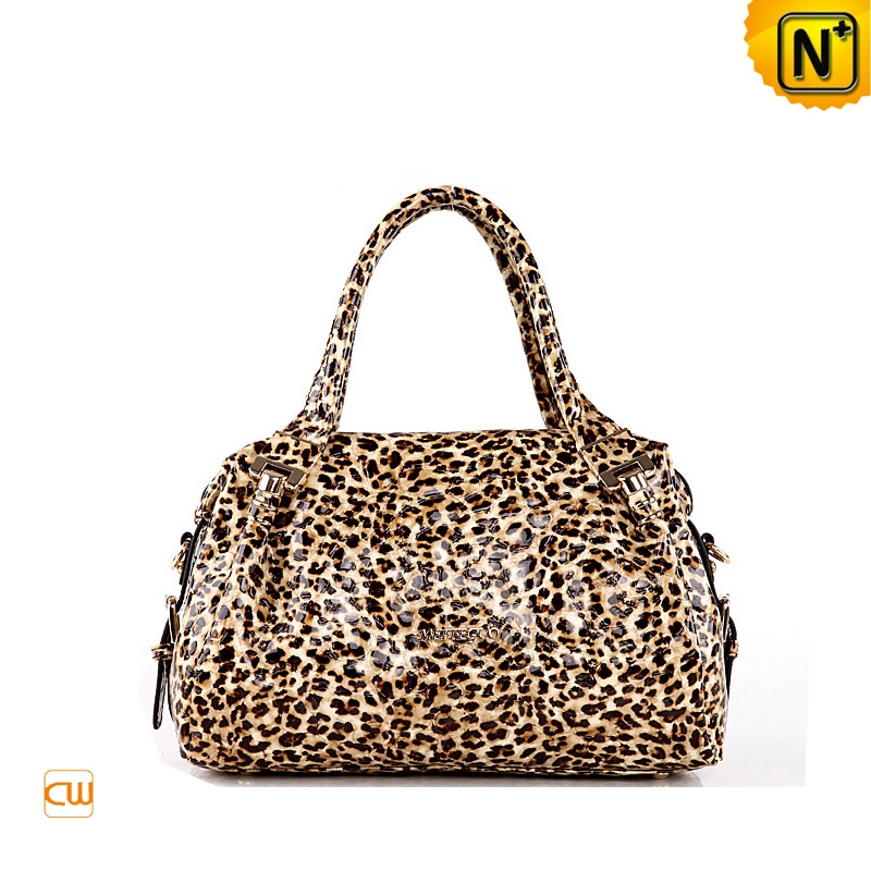 Women Leopard Print Designer Handbags | CWMALLS