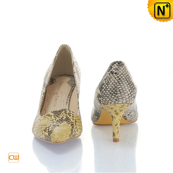 Women's Designer Shoes 2012 Python Printed High Heels Shoes CW273043