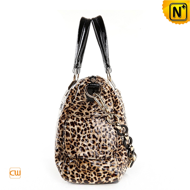 Women's Sexy Leopard Leather Handbags CW300204 | CWMALLS