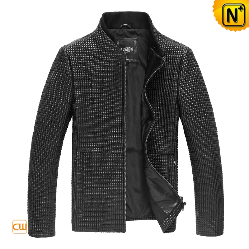 Men’s Leather Jacket 2012 Simple Fashion Men’s Double Collar Checked ...