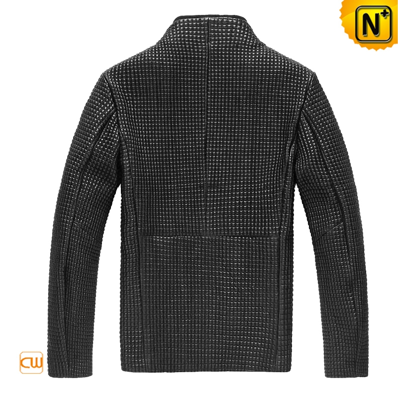 Men’s Leather Jacket 2012 Simple Fashion Men’s Double Collar Checked ...